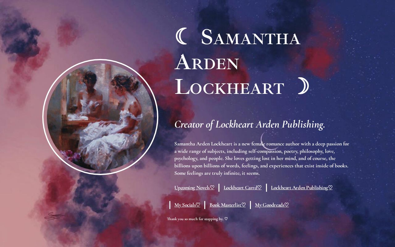 Samantha Arden Lockheart ☽